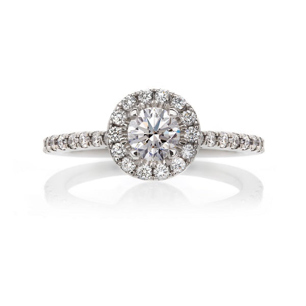 Henley Halo Diamond Ring – Woolfe Jewellery