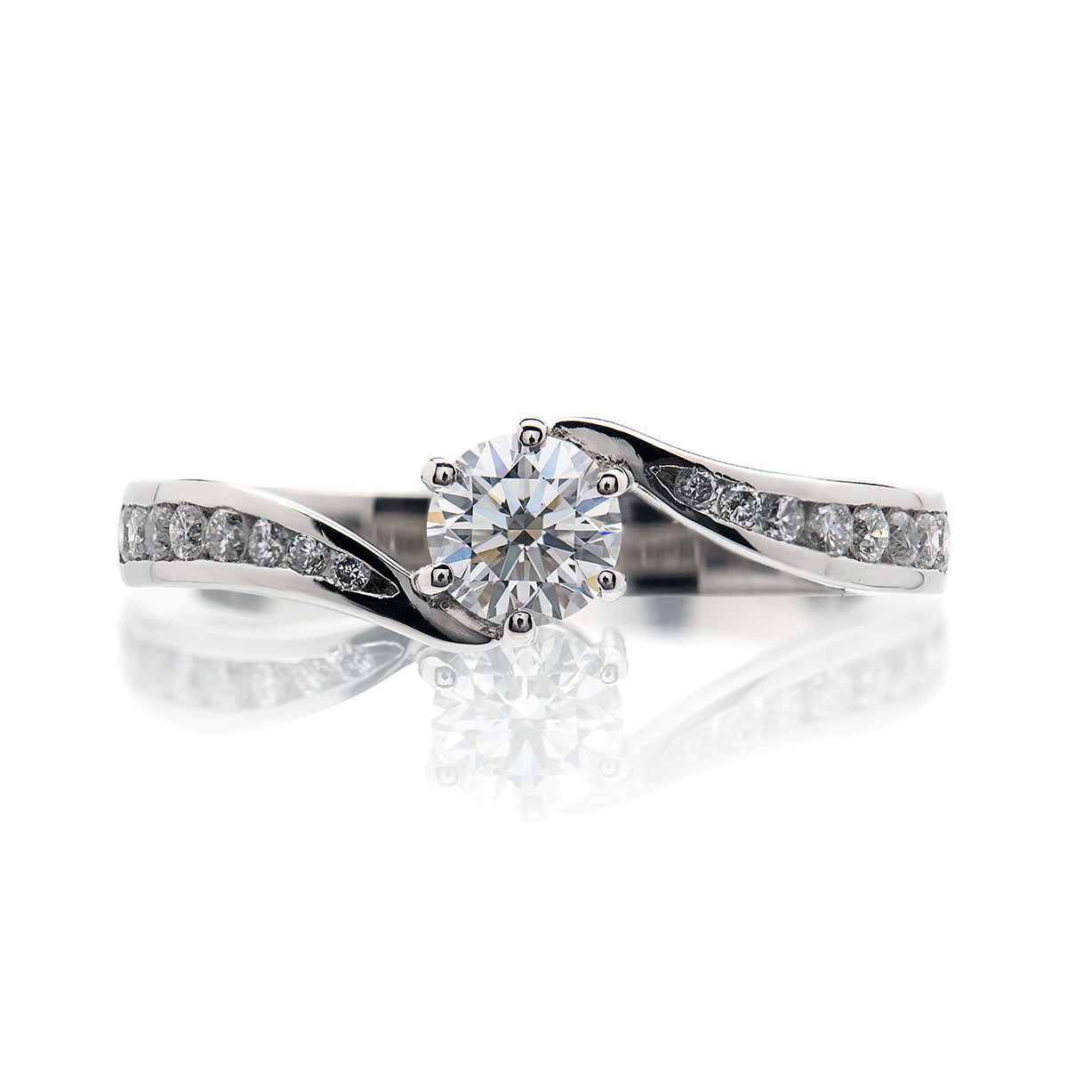 Alpha Diamond Ring – Woolfe Jewellery